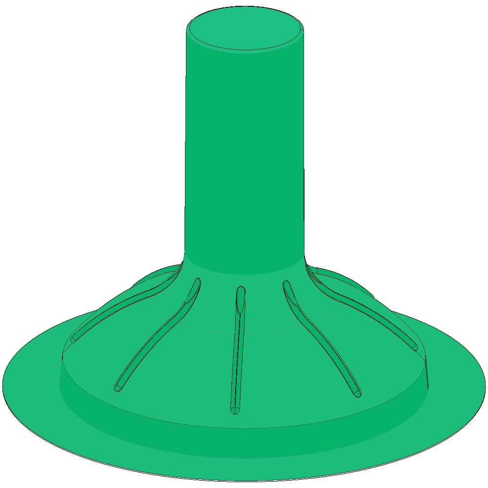 Flexible Light Handle Cover, Green | Alleset