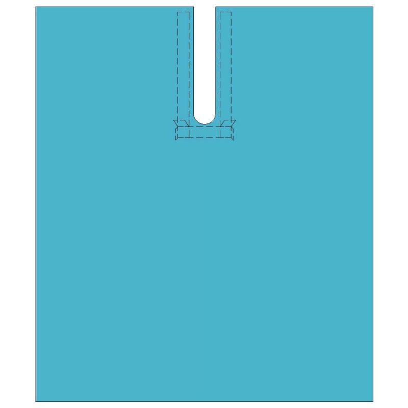 Impervious Split Drape | Alleset