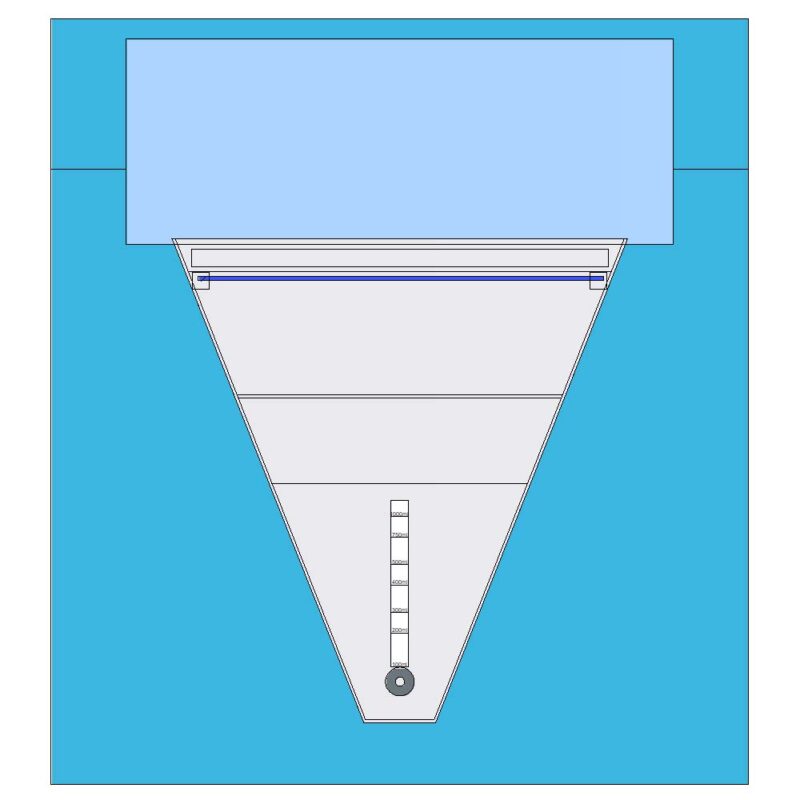 Under Buttocks Drape w/ Fluid Collection Pouch, Suction Port and Graduated Markings | Alleset