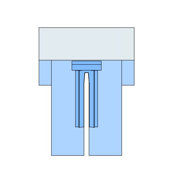 Cardiovascular Split Drape w/ Clear Anesthesia Screen | Alleset