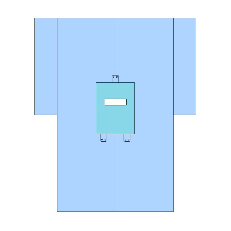 Transverse Laparotomy Drape | Alleset