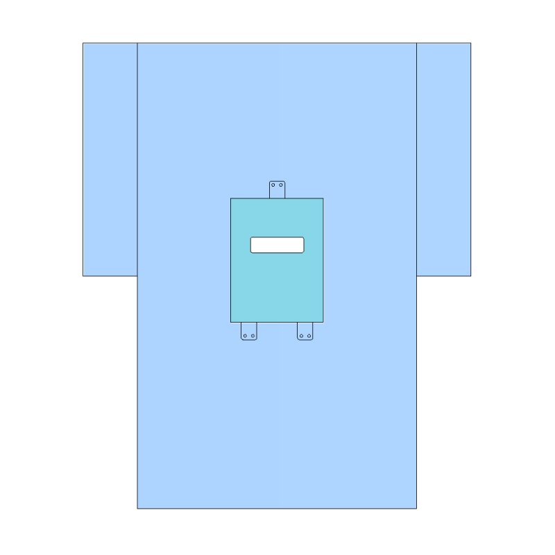 Transverse Laparotomy Drape | Alleset