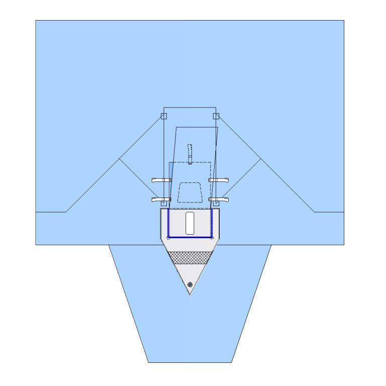 Laparoscopic/Pelviscopy Drape w/ Attached Leggings and Fluid Collection Pouch | Alleset